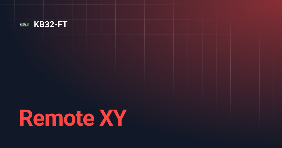Remote XY | KB32-FT